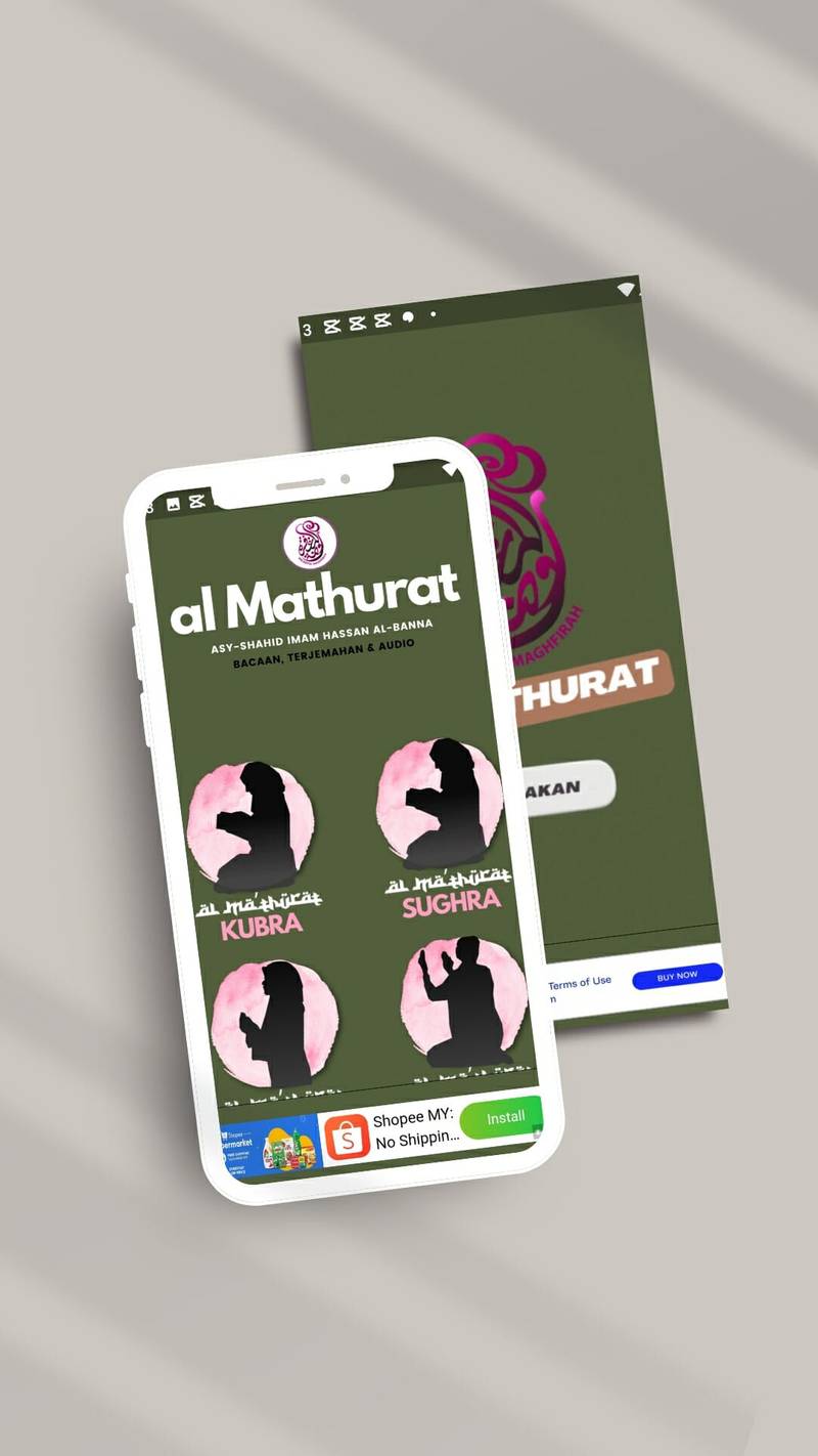 Aplikasi Android & iOS al Mathurat - E Skills Productions