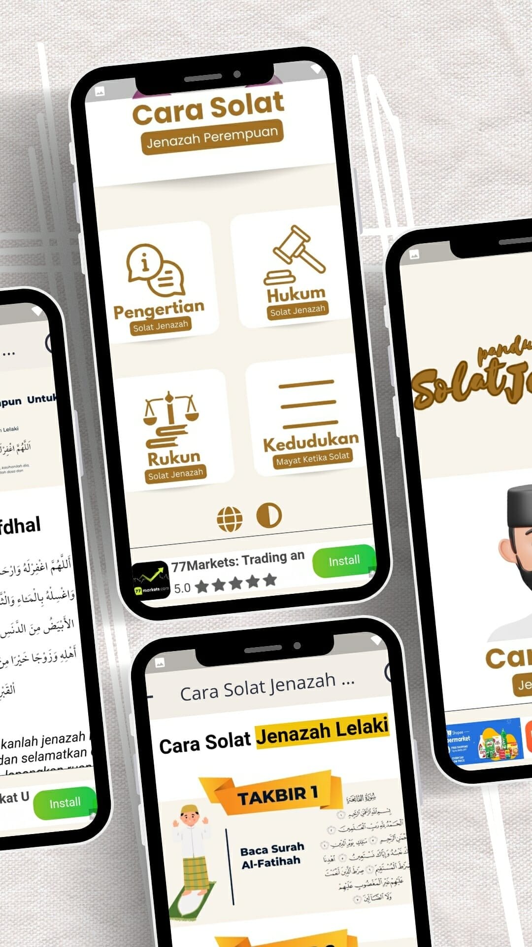 Aplikasi Android & iOS Solat Jenazah - E Skills Productions