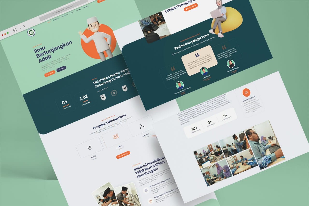 Web Design Akademi Al Ghazali - E Skills Productions